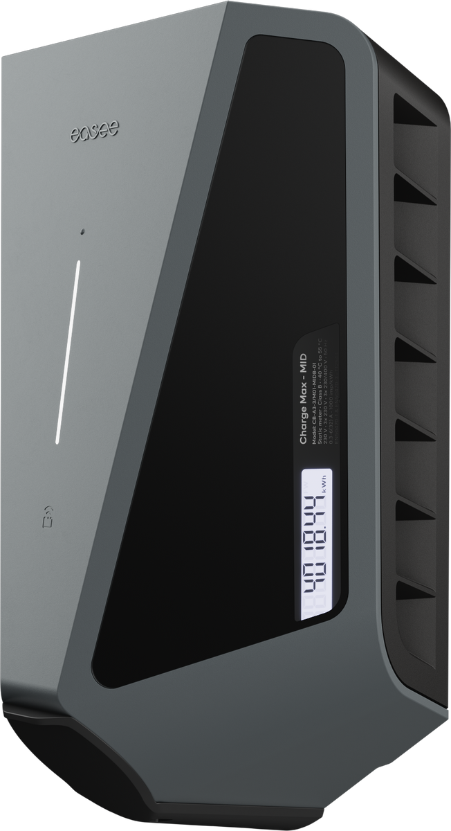 Easee front cover — Easee Charge MAX + Pro — The electric car wholesaler – Elbilgrossisten AS