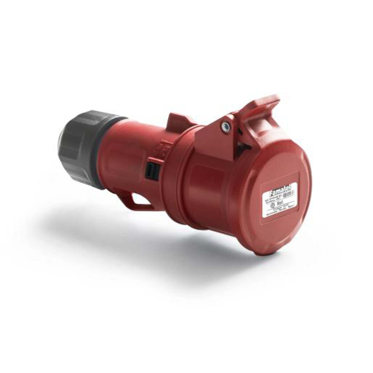 Famatel industrial connector / extension connector / CEE - 216-6 - 16A ...