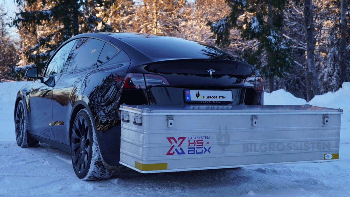 HS-X Box Transportboks til hengerfeste / krok - Alternativ til skiboks ...