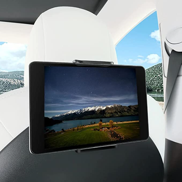 Universal tablet holder - Fits iPad and several tablets - Tesla Model 3 ...
