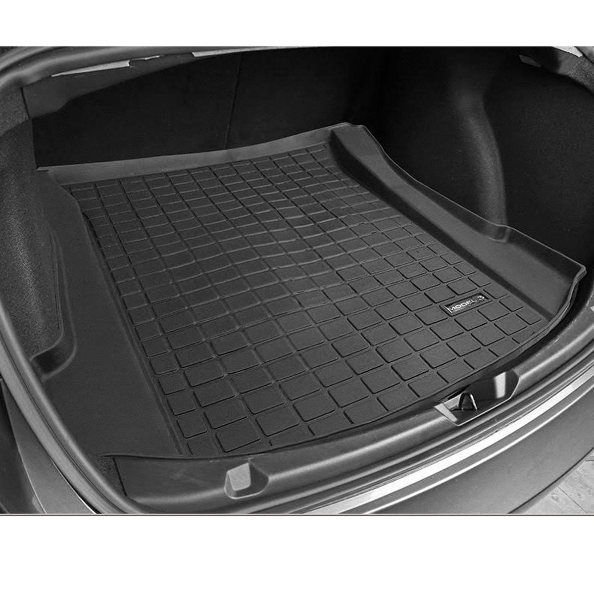 TSLA Trunk Mats TM3 — Gummimatter for bagasjerom til Tesla Model 3 ...